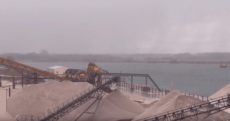 Sand mining and drying with Fluid bed dryers by Tema Process [video] | Tema Process
