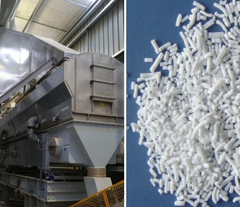 Drying and/or cooling of Sodium lauryl sulfate (SLS) | Tema Process