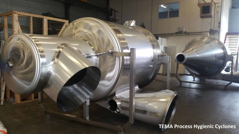 TEMA Process Hygienic Cyclones | News | Tema Process