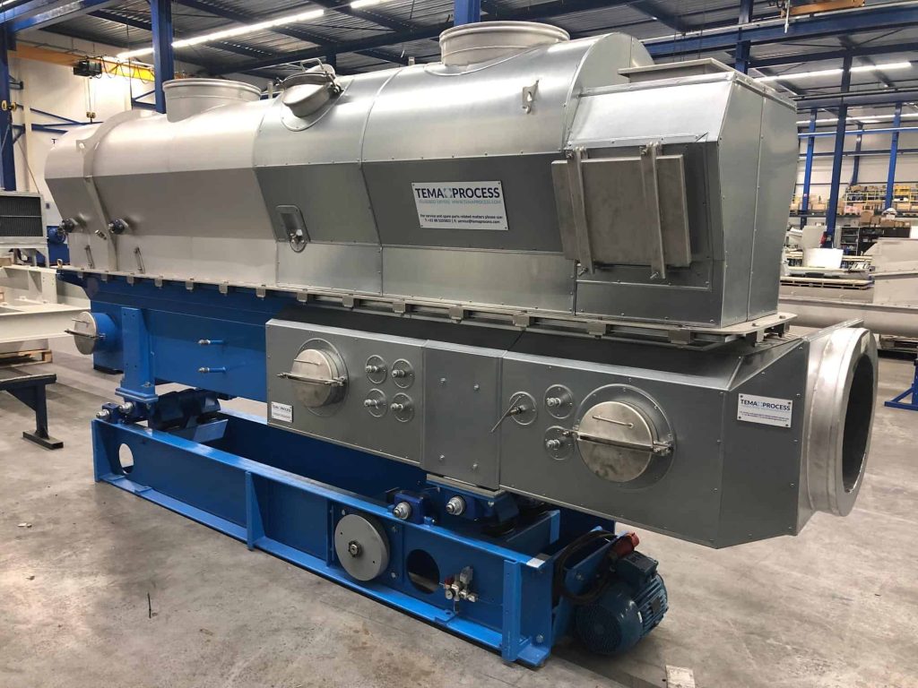 Drying of Welding Powder | Tema Process | Fluid bed dryer