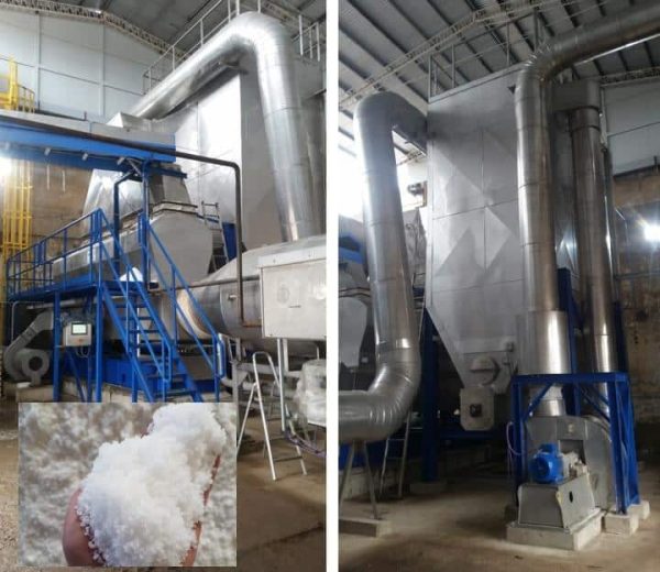 SEA salt fluid bed drying | Tema Process | Fluid bed dryer