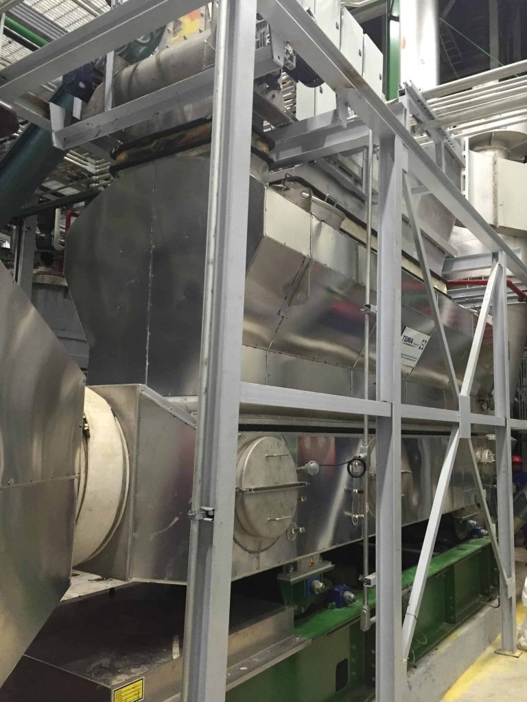 Citrus peel and pulp fluid bed dryer | Tema Process