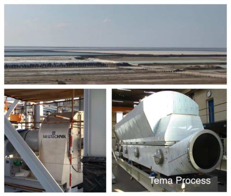 SOP, sulfate of potash (K2SO4) drying | Tema Process