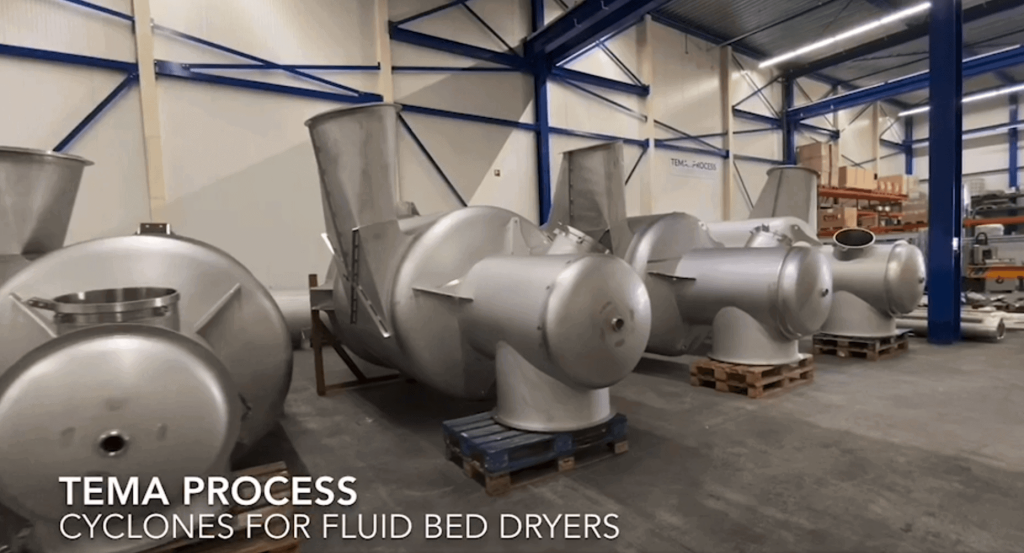 TEMA Process Hygienic Cyclones | Tema Process
