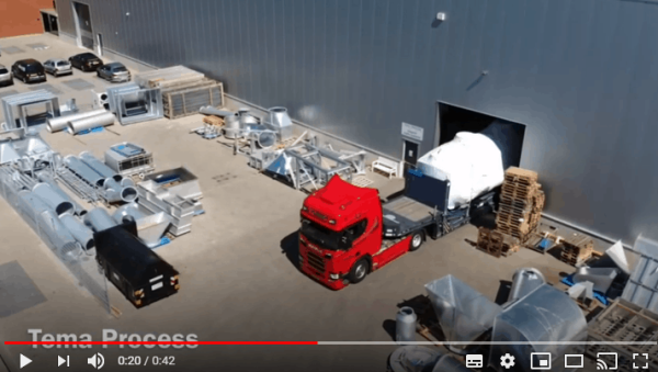 Shipping dryers [video] | Tema Process