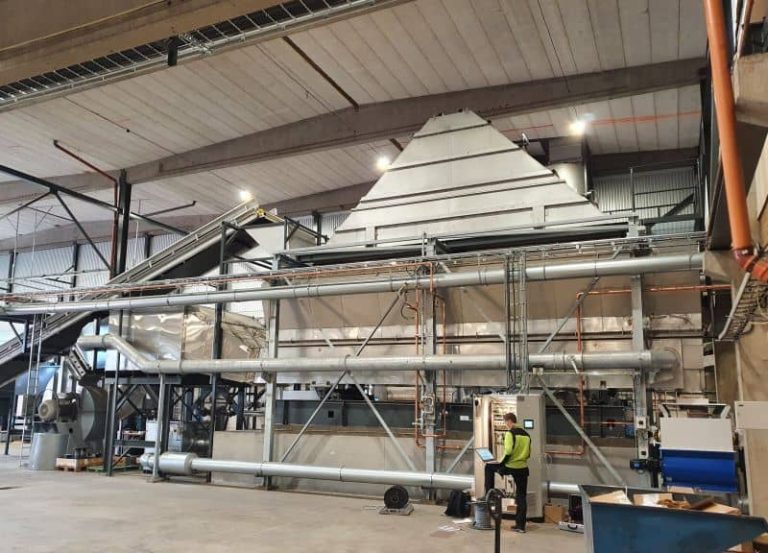 Biomass / Wood Fiber Tema Process Fluid Bed Dryer | Tema Process