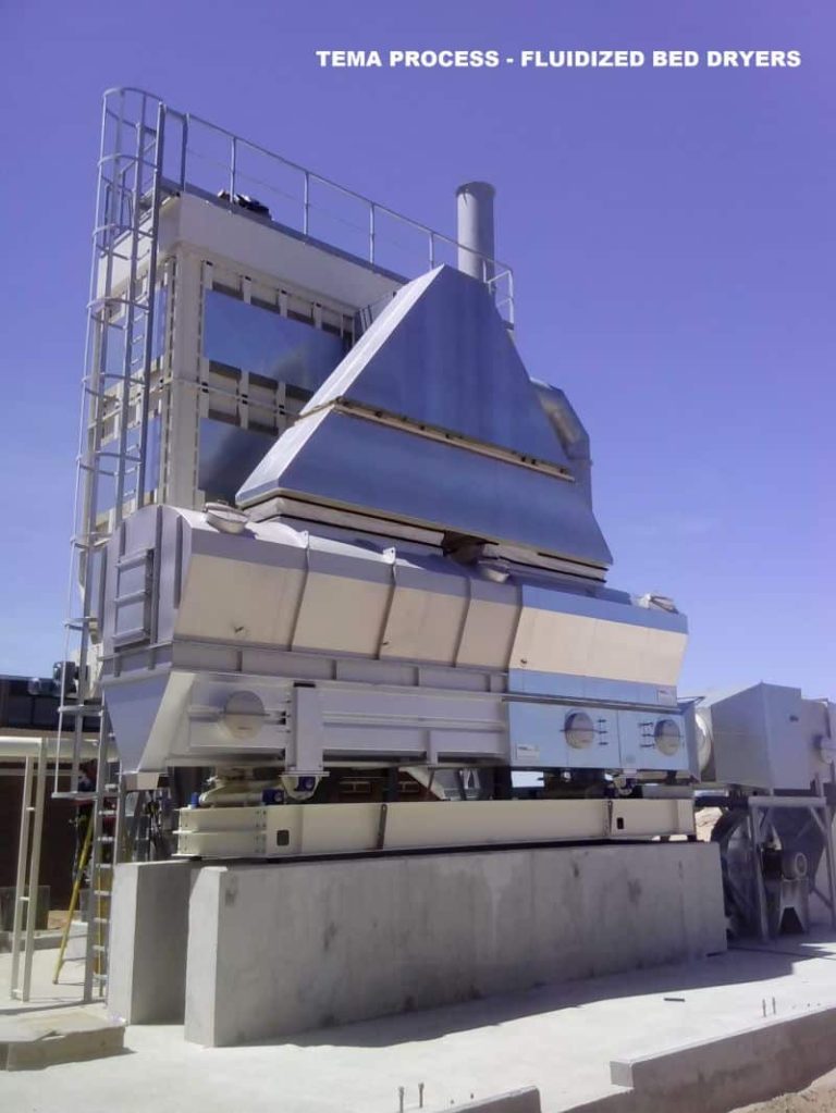 Mineral Dryer – Tema Process Fluidized Bed Dryer | Tema Process