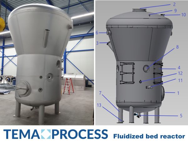 Tema Fluidized Bed Reactor | Tema Process