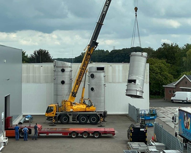 Fluidised bed dryers - Exhaust air system | Tema Process