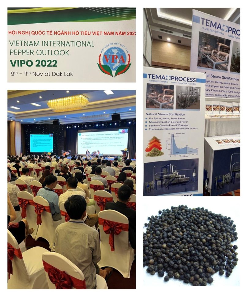 Pepper Steam Sterilizer - Vietnam International Pepper Outlook 2022 | Tema Process